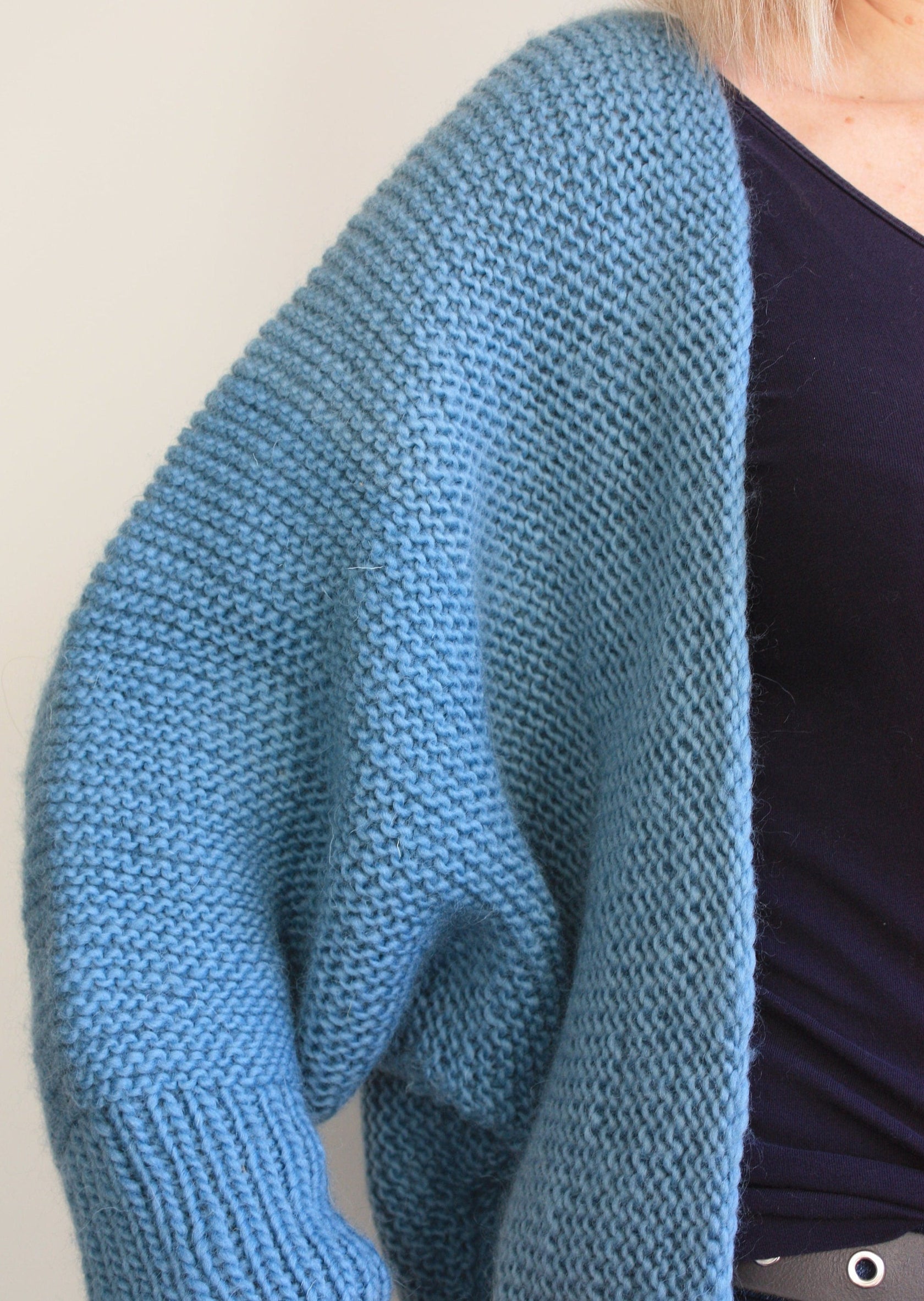 Easy Knitting Pattern - Oversized Batwing Cardigan | The Auchenbrach C ...